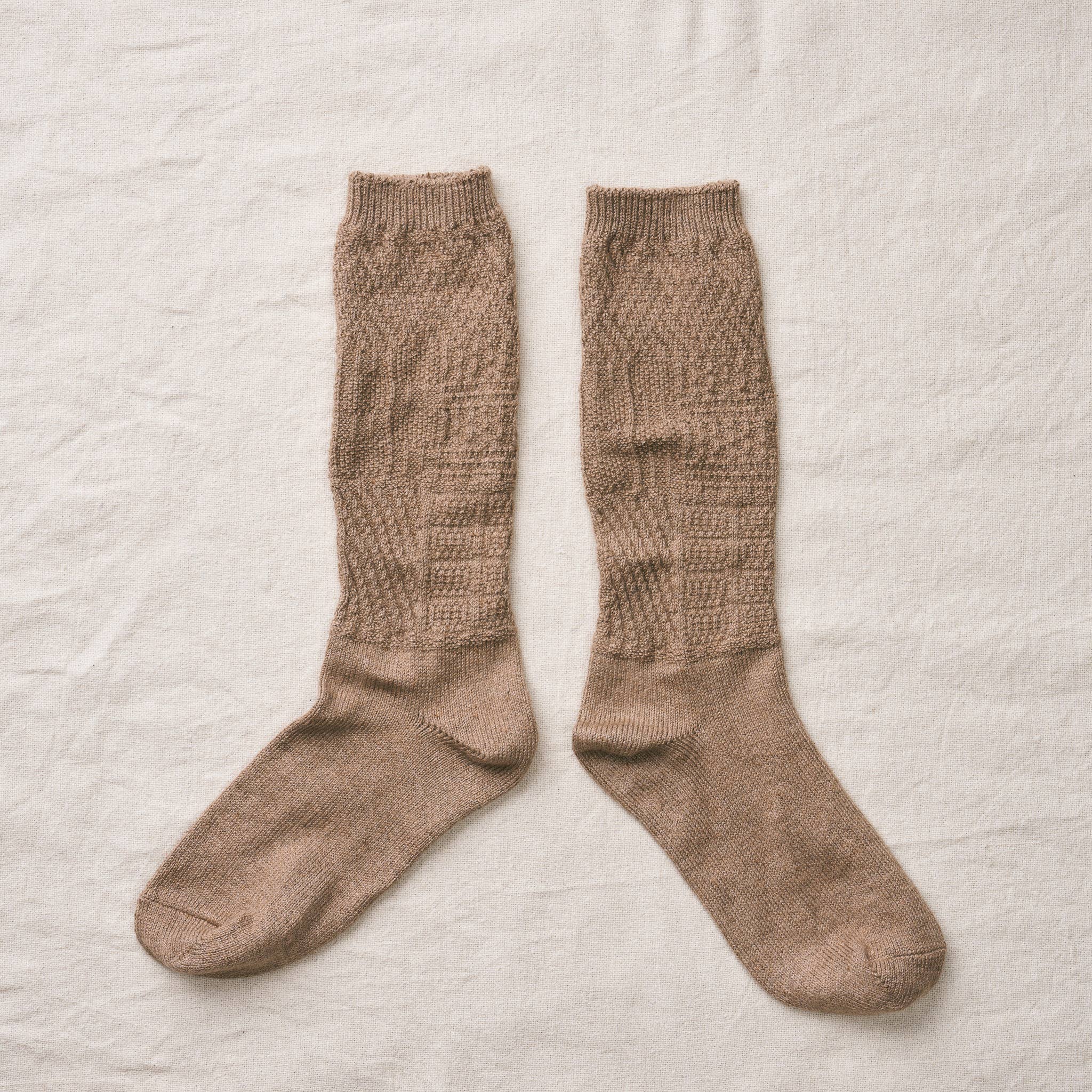 Organic Cotton Yak Knitting Patterns Socks | Slow Grow Project